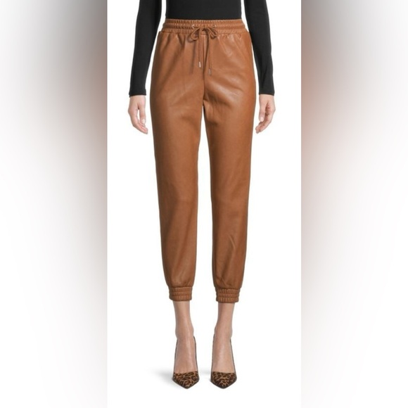 bagatelle | Pants & Jumpsuits | Bagatelle Small Faux Leather Joggers ...